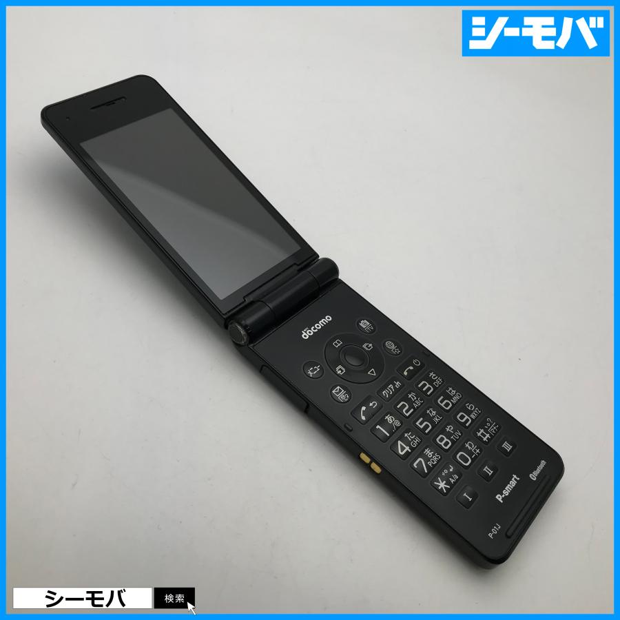 ガラホ P-01J SIMフリーSIMロック解除済 P-smart ケータイ P-01J 中古 LTE ドコモ docomo ...