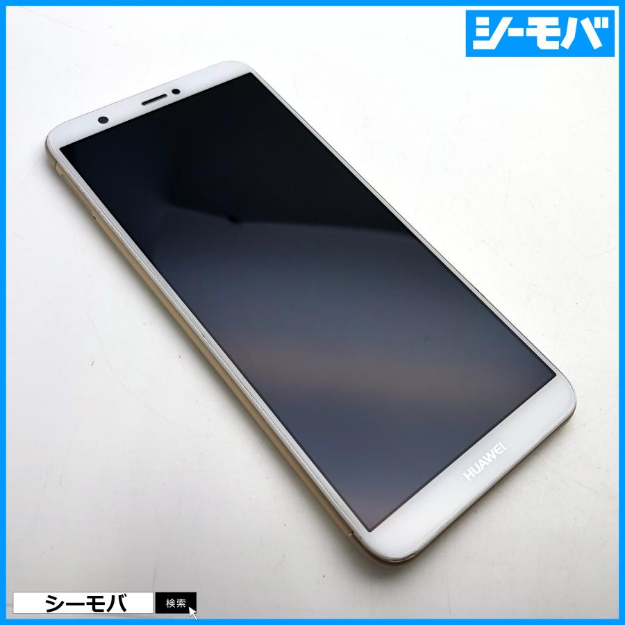 スマホ HUAWEI nova lite 2 FIG-LA1 SIMフリー ゴールド 美品 android アンドロイド RUUN11181 ...