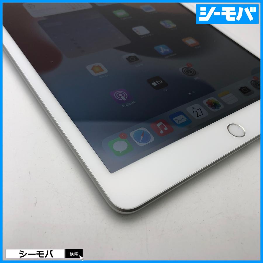 ipad7 第7世代 A2198 SIMフリーSIMロック解除済み au Apple 32GB シルバー 中古 10.2インチ アップル ...