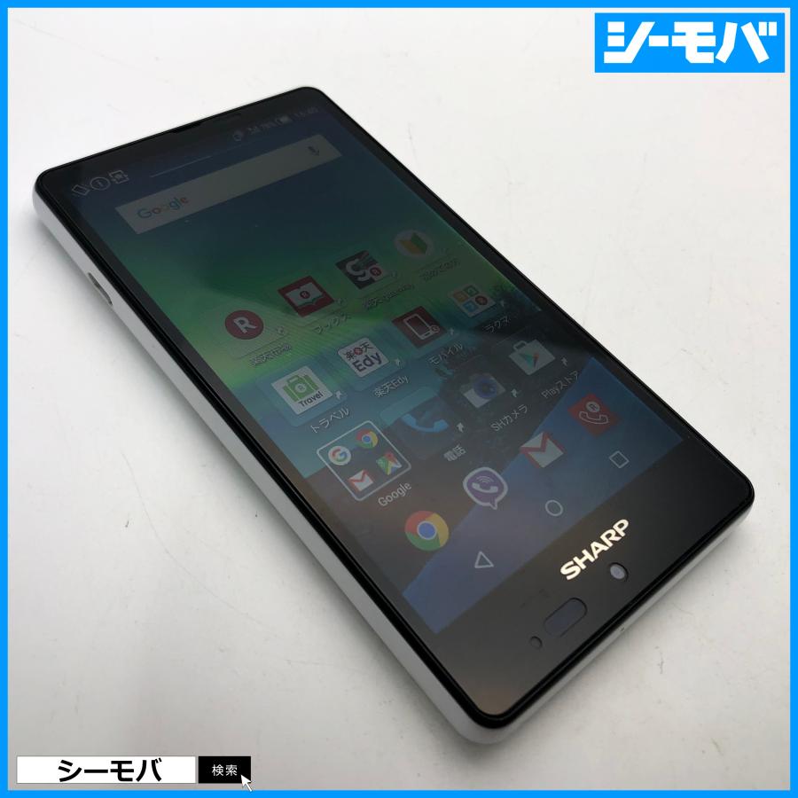 スマホ AQUOS SH-RM02 SIMフリー ホワイト 美品 android アンドロイド RUUN122 : シーモバ - 通販 ...