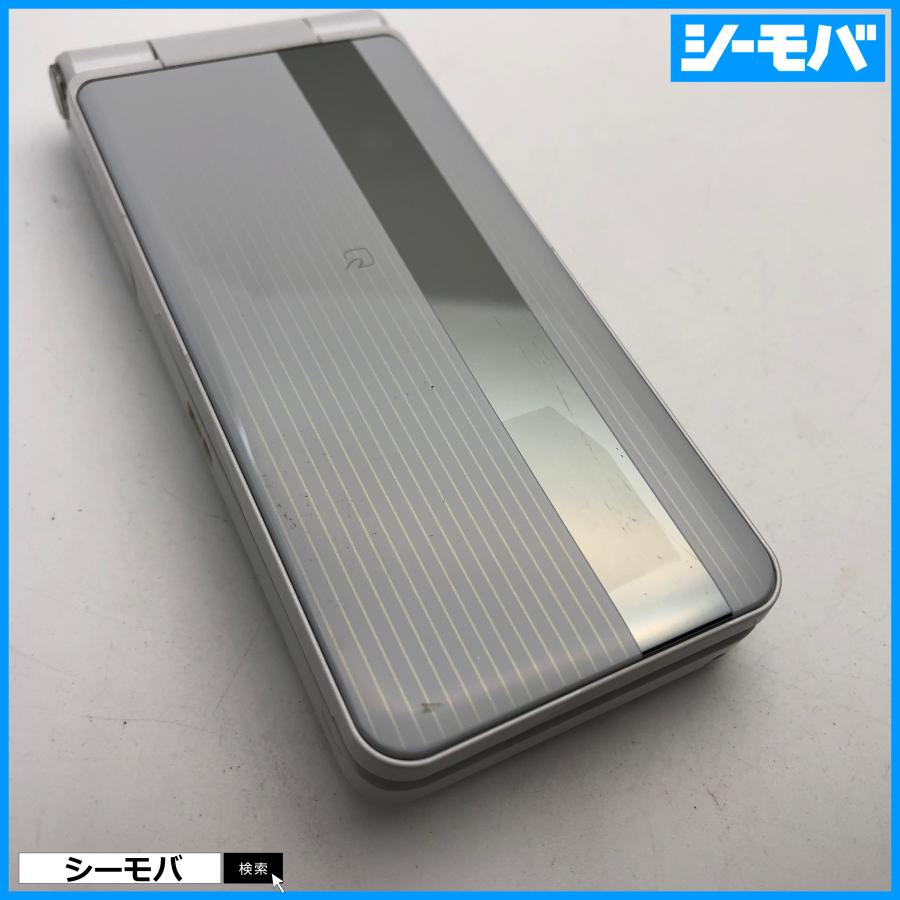 ガラホ P-01J ホワイト SIMフリーSIMロック解除済 P-smart ケータイ 美品 LTE ドコモ docomo RUUN12363 ...