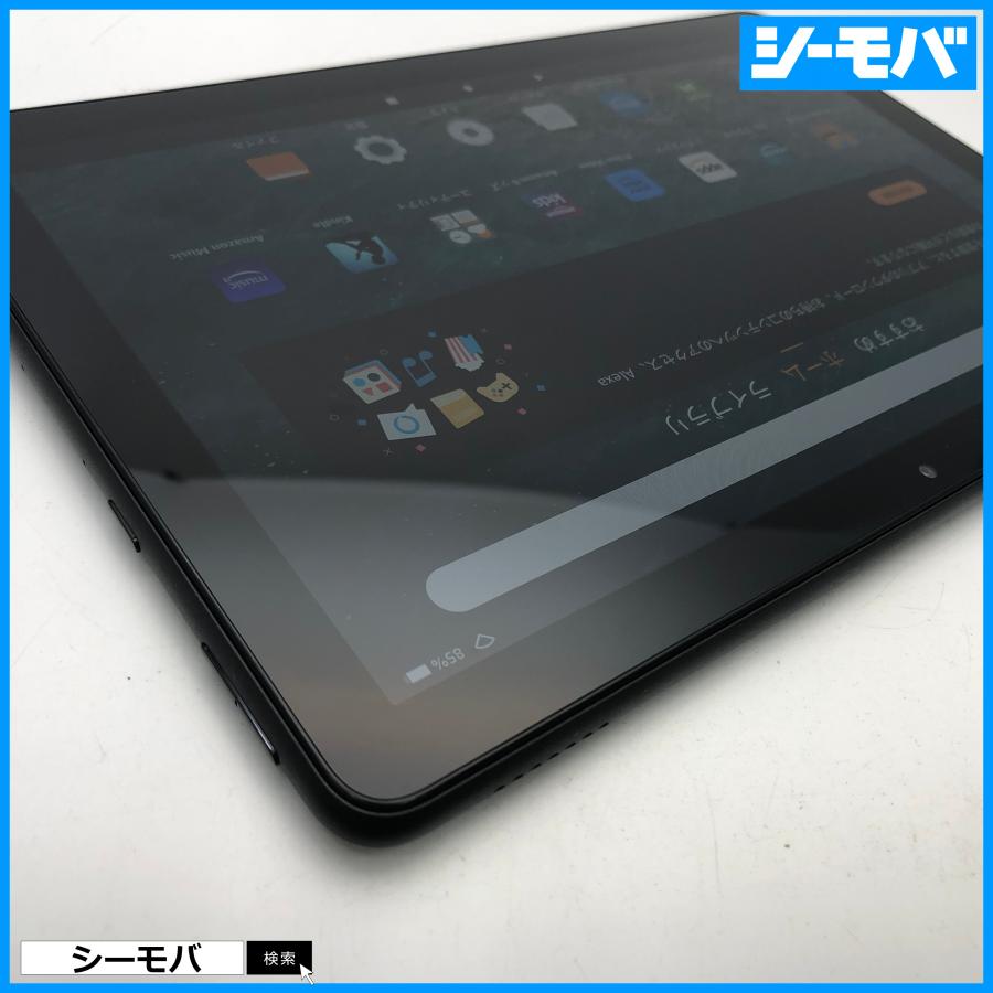 タブレット Amazon Fire HD 10 Wi-Fi 10.1インチ T76N2B 32GB ブラック 中古 android ...