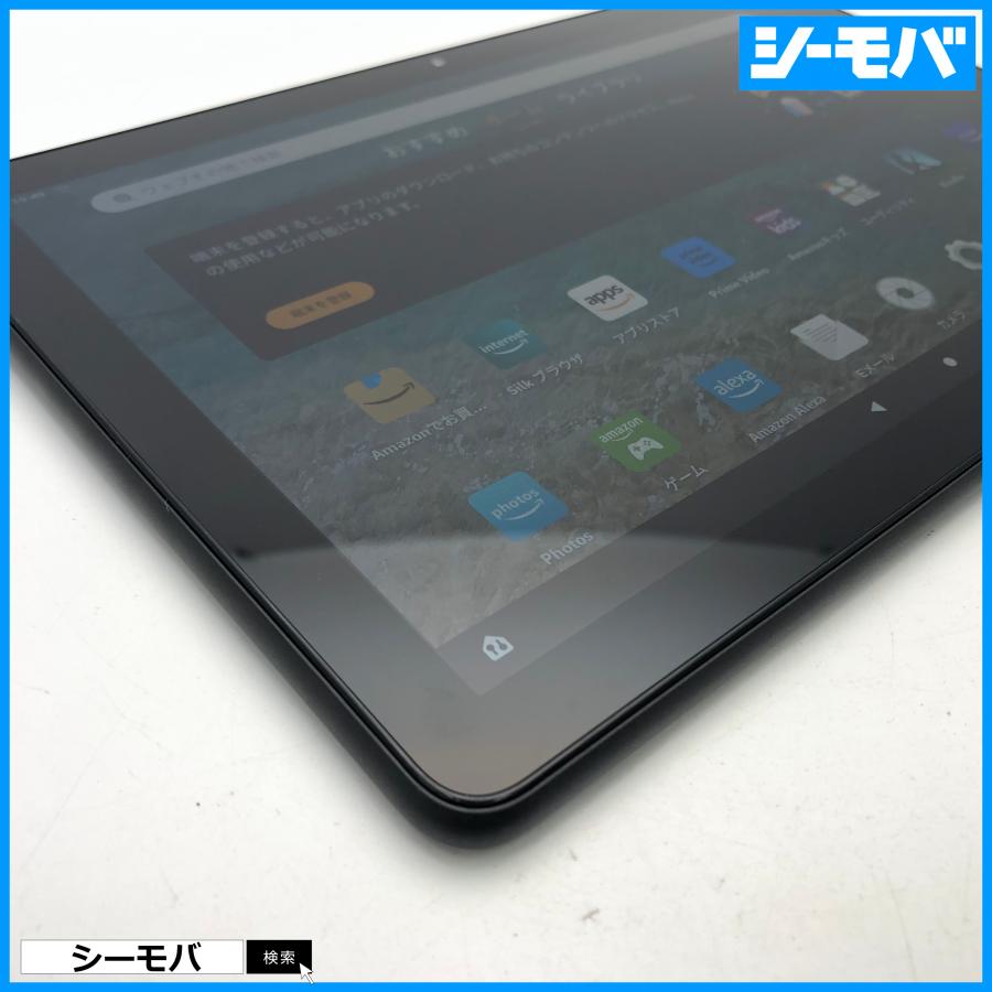 タブレット Amazon Fire HD 10 Wi-Fi 10.1インチ T76N2B 32GB ブラック 中古 android ...
