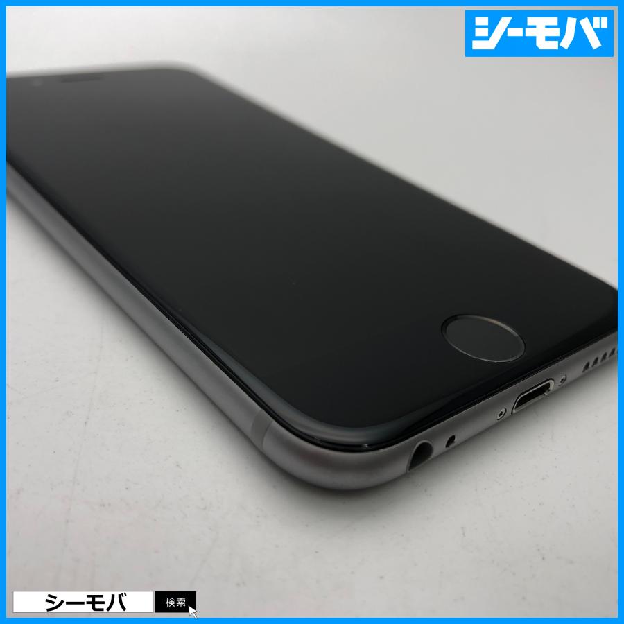 iPhone 6 16GB A1586 NG472J/A au 中古 Apple スペースグレイ ios11.2. RUUN12980 ...