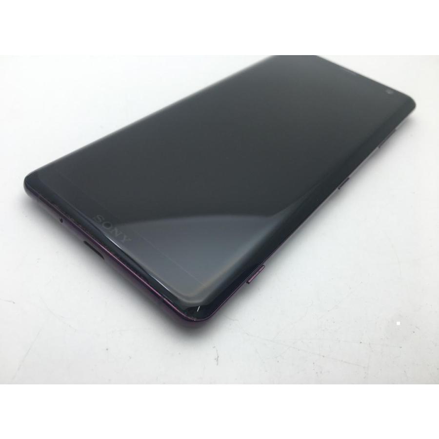 スマホ Xperia XZ3 SOV39 美品 au レッド SIMフリーSIMロック解除済 有機EL ハイレゾ 楽天モバイル使用可能 ...
