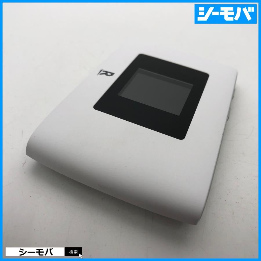 ルーター Rakuten WiFi Pocket 2c ZR03M ホワイト モバイルWi-Fiルーター ジャンク美品 RUUN13895 ...
