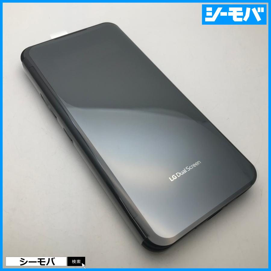 スマホ 新品未使用 softbank LG V60 ThinQ 5G Dual Screen クラッシーブルー A001LG 128GB 付属 ...