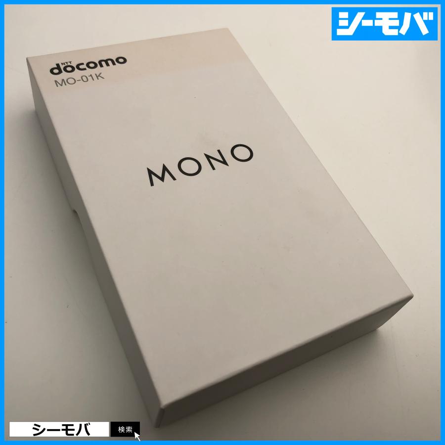 MONO MO-01K SIMフリーSIMロック解除済 docomo グレーブラック 新品未使用 ドコモ android スマホ ZTE ...