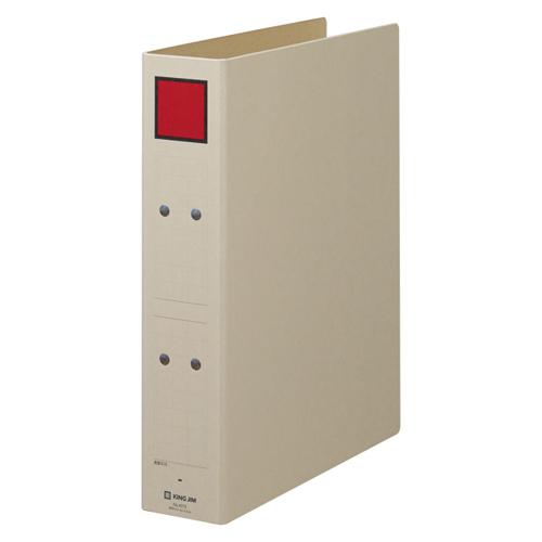 KING JIM 保存ファイルA4−S 4375 赤 4971660285709 ファイル・ケース パンチ式ファイル パイプ式ファイル キングジム 4375アカ : seek. - 通販 ...