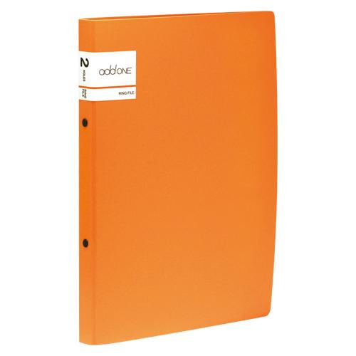 アドワンリングファイル オレンジ 4974214159358 ファイル・ケース パンチ式ファイル リングファイル セキセイ AD-2225 ...