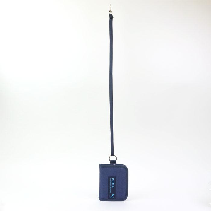 PUMA 財布 キッズ 男の子 二つ折り ラウンドファスナー プーマ PM384 ストラップ付き 子供 ジュニア 通学 小銭入れ パスケース ネック : seek. - 通販 - Yahoo ...