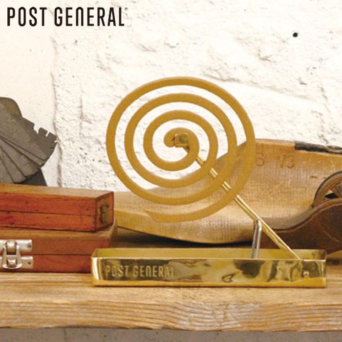 POST GENERAL 蚊取り線香ホルダー おしゃれ 蚊取り線香入れ ビンテージ ブラス 真鍮 POSTGENERAL ポストジェネラル Creer 虫よけ ケース 線香 : seek ...