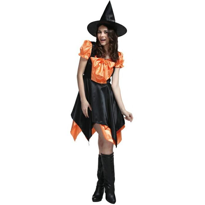 clearstone ハロウィン コスプレ 魔女 仮装 レディース デコ リボン ウィッチ オレンジ コスチューム 衣装 ハロウイン イベント halloween : seek. - 通販 ...