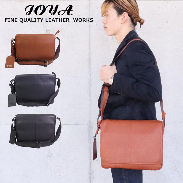 ショルダーバッグ メンズ 斜めがけ レザー 本革 大きめ 大容量 JOYA J4721 A4対応 ビジネスバッグ PC収納 おしゃれ 出張 旅行 軽 : nefj4721 : seek ...
