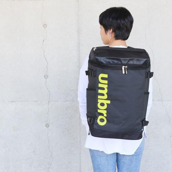UMBRO アンブロ リュック 大容量 スクエアリュック メンズ レディース ボックス型 バッグ スポーツバッグ リュックサック Besw ...