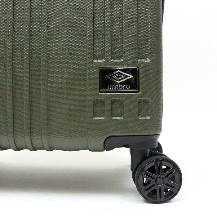 umbro スーツケース 拡張 キャリーケース アンブロ M 66L 70846 マット 拡張機能 ハードキャリー ミリタリー 大容量 ...