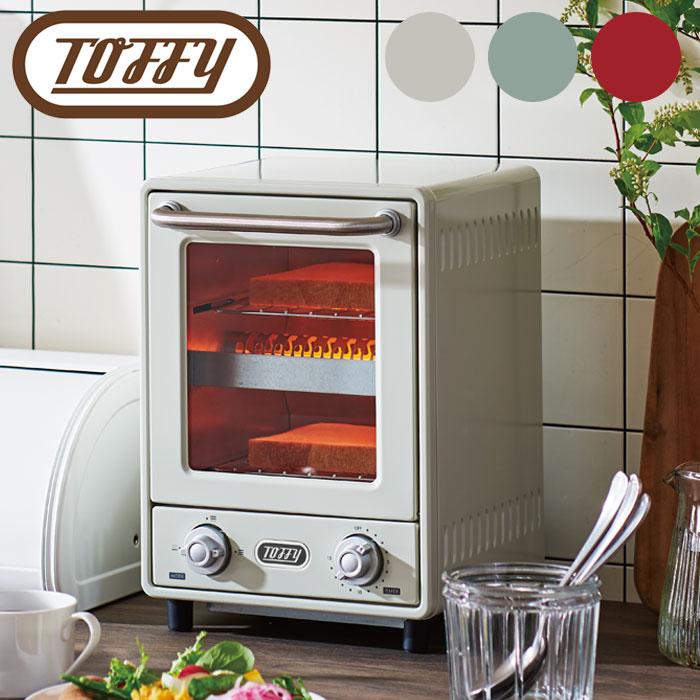 Toffy トフィー オーブントースター 縦型 スリム 2段 K-TS4 トースター オーブン パン焼き器 調理家電 タイマー 火力切替 庫内温度調 : seek. - 通販 - Yahoo ...