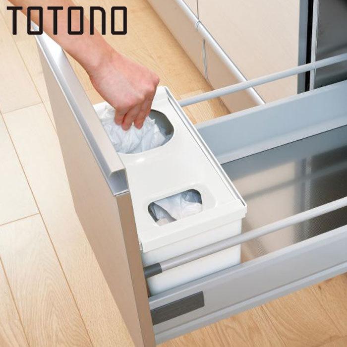 ビニール袋 収納 レジ袋 ストッカー リッチェル Richell totono トトノ N ゴミ袋ストッカー レジ袋収納ボックス ゴミ袋入 : th362168 : seek. - 通販 ...