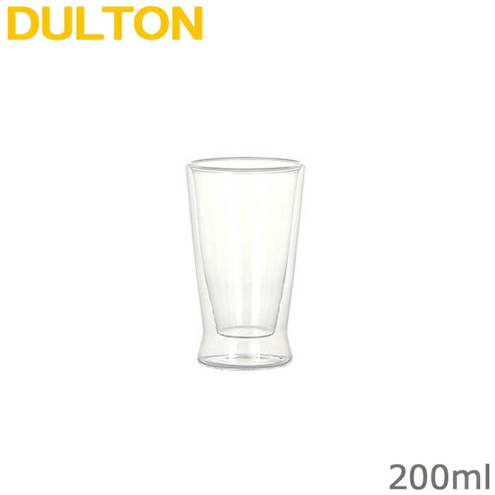 DULTON ダルトン 食器 ダブルウォールグラス 耐熱 ガラス 200ml G815-969-20 ダブルウォール タンブラー 水滴がつ : seek. - 通販 - Yahoo!ショッピング