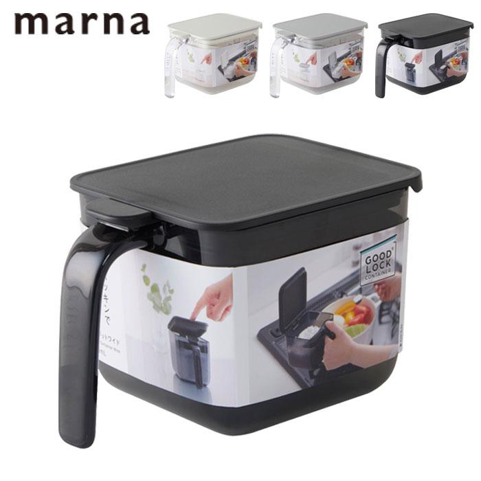 marna マーナ 調味料ポット ワイド 調味料ケース 大さじ1 スプーン付き 600ml MARNA GOOD LOCK CONTAINER グッドロックコン : seek. - 通販 ...