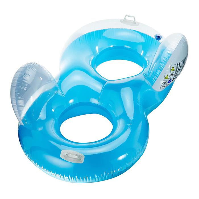浮き輪 フロート うきわ 大人 インテックス INTEX ダブルピロー バックラウンジ ブルー 2人用 56800 送料無料 : toe56800 : seek. - 通販 - Yahoo ...