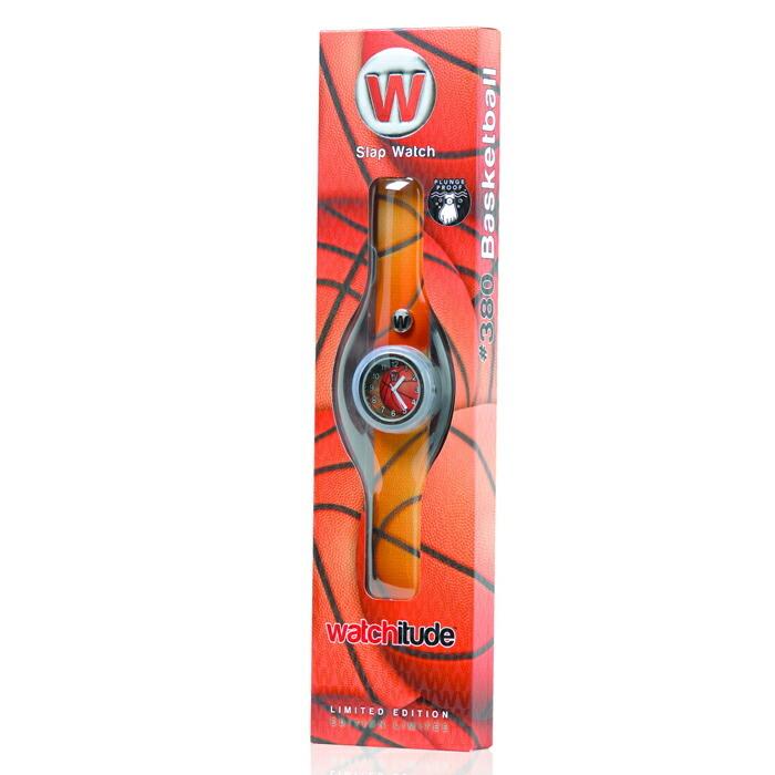 watchitude 腕時計 キッズ メンズ レディース フリーサイズ Watchitude パッチン腕時計 Basketball 380 ...