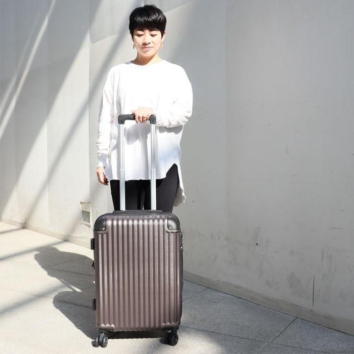キャリーケース sサイズ 拡張 スーツケース ファスナー 約 43 - 48L LIBERALIST PREMIUM LLP-5227 TSA ...