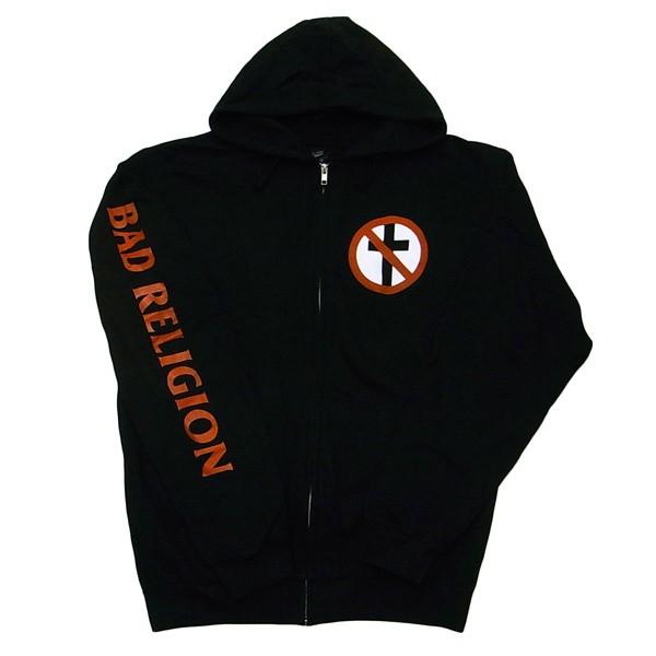 BAD RELIGION (バッド レリジョン) CROSSBUSTER ジップパーカー : SEEK&DESTROY - 通販 ...