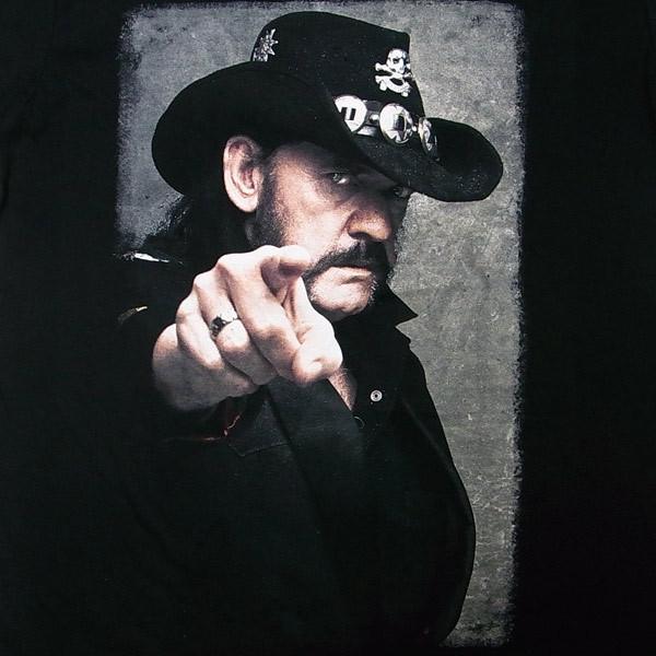 MOTORHEAD モーターヘッド LEMMY POINTING PHOTO Tシャツ : motorhead-4 : SEEK ...
