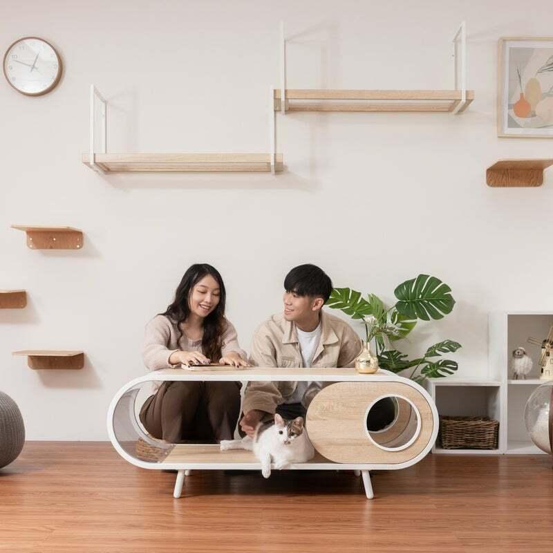 MYZOO マイズー COSMOS コスモス テーブル 猫ハウス 猫家具 おしゃれ デザイン おしゃれ ペット用品 猫用品 インスタ映え :mz-cosmos-1500:Pawsoasis公式 ...