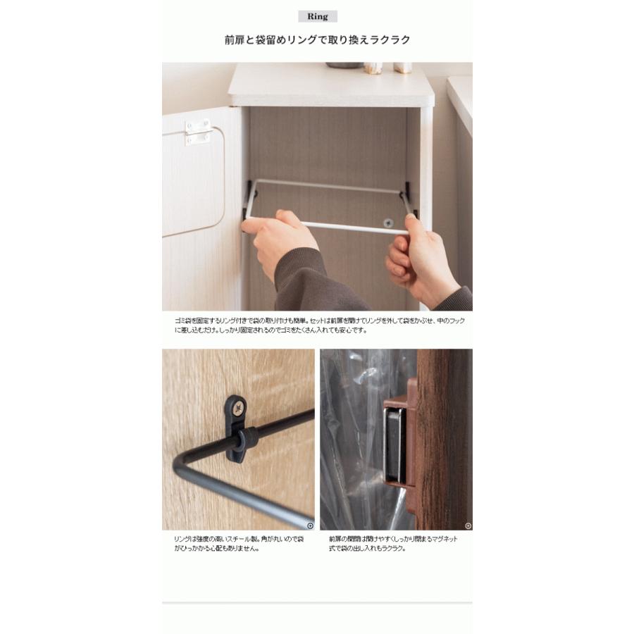 2段ゴミ箱 プッシュ式 ダストボックス Empro エンプロー 分別ゴミ箱 ごみ箱 塵箱 プッシュ扉 縦長 キッチン mim-DB-960R-new 宮武製作所 臭わない : ヘルシー生活館 ...