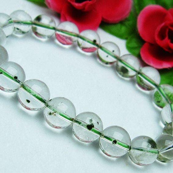 ホランダイト入り 水晶 ブレスレット 10mm k1-2264 : 誠安天然石専門店 - 通販 - Yahoo!ショッピング