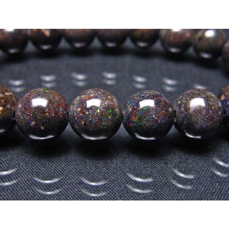 ブラックオパール ブレスレット 10mm l378-1189 : 誠安天然石専門店 - 通販 - Yahoo!ショッピング