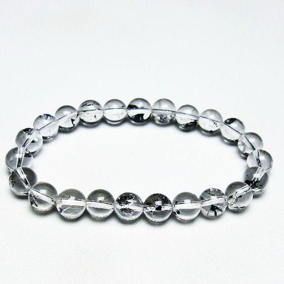 ブラックエレスチャルクォーツ 骸骨水晶 ブレスレット 8mm t124-5336 : 誠安天然石専門店 - 通販 - Yahoo!ショッピング