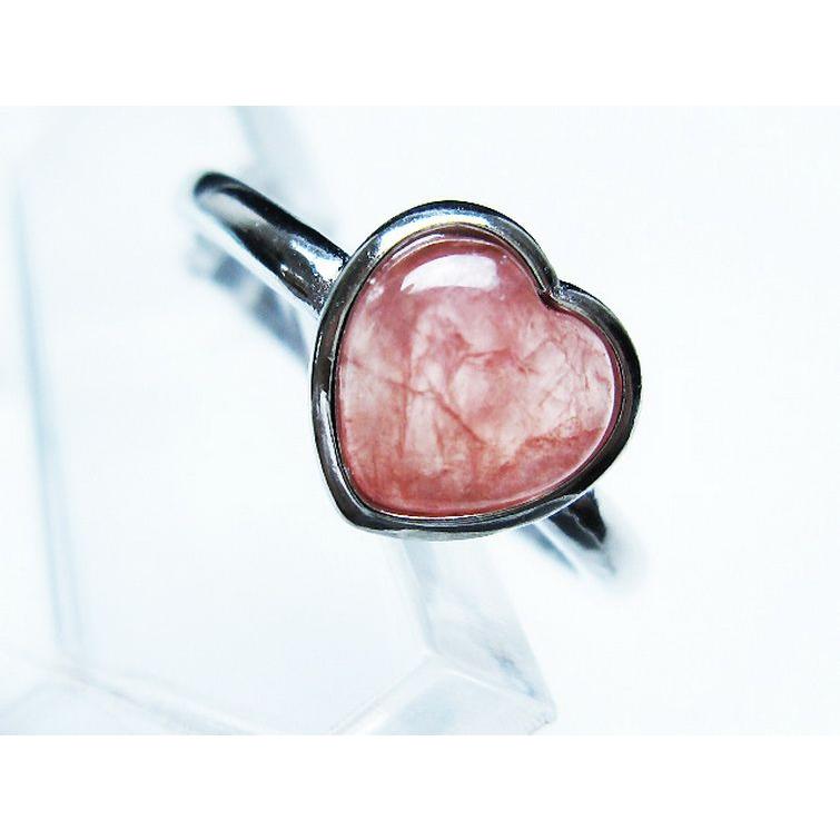 インカローズ ロードクロサイトハート 指輪 (15号) t137-3236 : t137-3236 : 誠安天然石専門店 - 通販 - Yahoo!ショッピング
