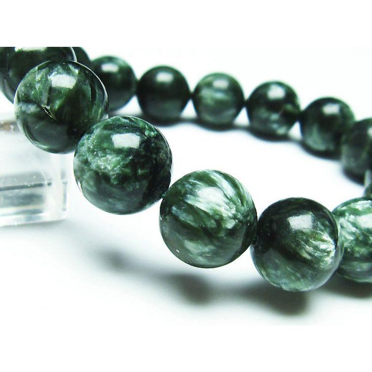 セラフィナイト ブレスレット 14mm t14-3444 : 誠安天然石専門店 - 通販 - Yahoo!ショッピング