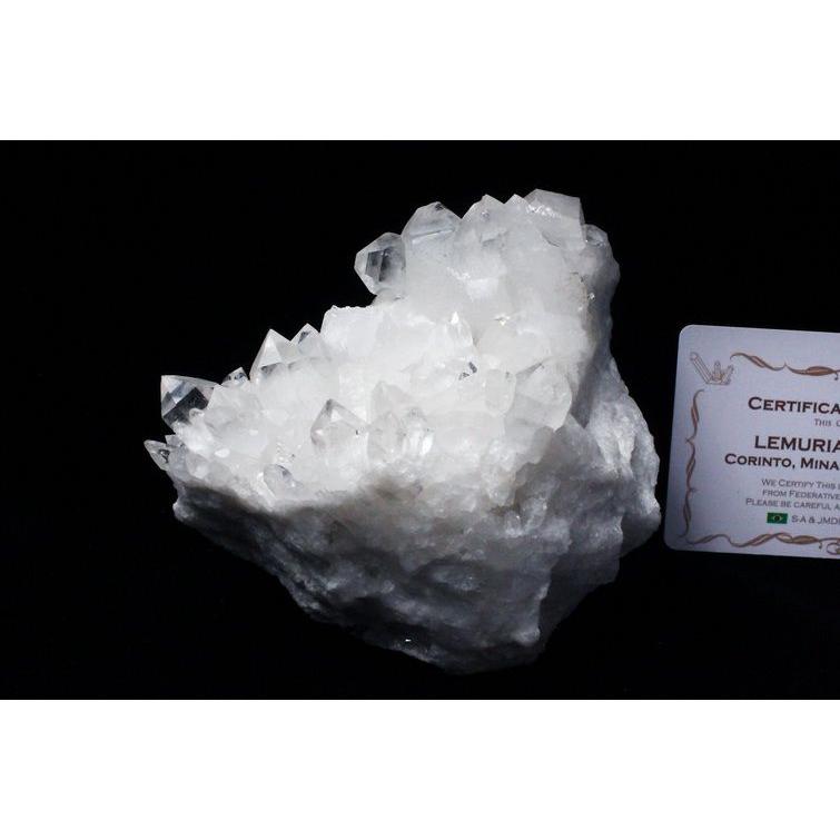 レムリアンシード 水晶 クラスター ミナスジェライス州コリント産 ※証明書付き t143-2133 : t143-2133 : 誠安天然石専門店 - 通販 - Yahoo!ショッピング