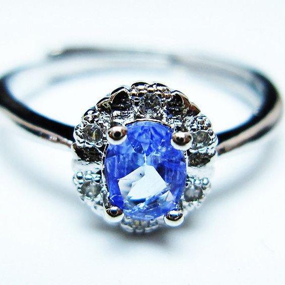 タンザナイト 指輪 (13号) t165-1417 : 誠安天然石専門店 - 通販 - Yahoo!ショッピング