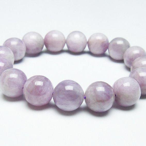 クンツァイト ブレスレット 13mm t17-6436 : 誠安天然石専門店 - 通販 - Yahoo!ショッピング