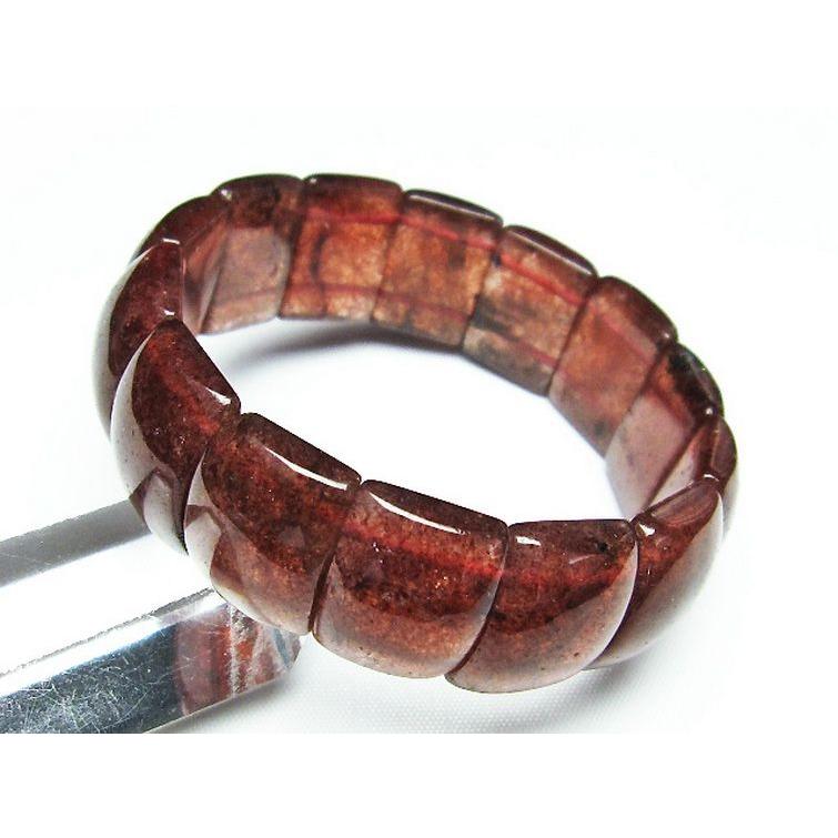 ストロベリークォーツ バングル t188-2467 : 誠安天然石専門店 - 通販 - Yahoo!ショッピング