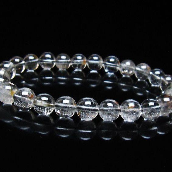 ルチルクォーツ ブレスレット 放射プラチナルチル 8mm t205-4496 : 誠安天然石専門店 - 通販 - Yahoo!ショッピング