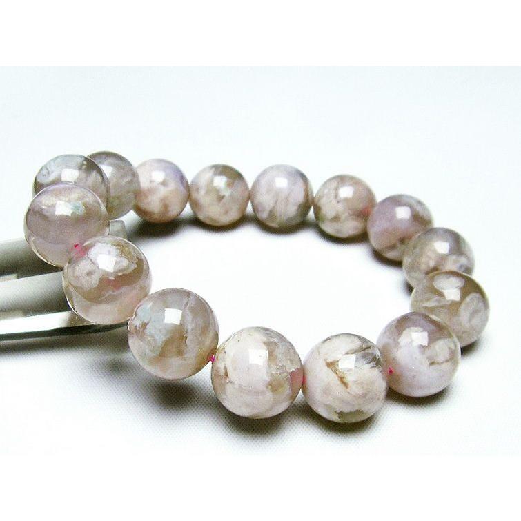 桜メノウ チェリーブロッサムアゲート ブレスレット 14mm t213-1491 : 誠安天然石専門店 - 通販 - Yahoo!ショッピング