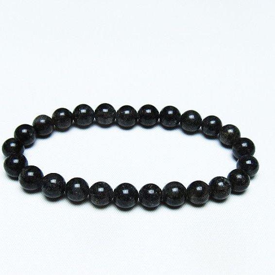 ブラックルチルクォーツ ブレスレット 7mm t257-7483 : 誠安天然石専門店 - 通販 - Yahoo!ショッピング