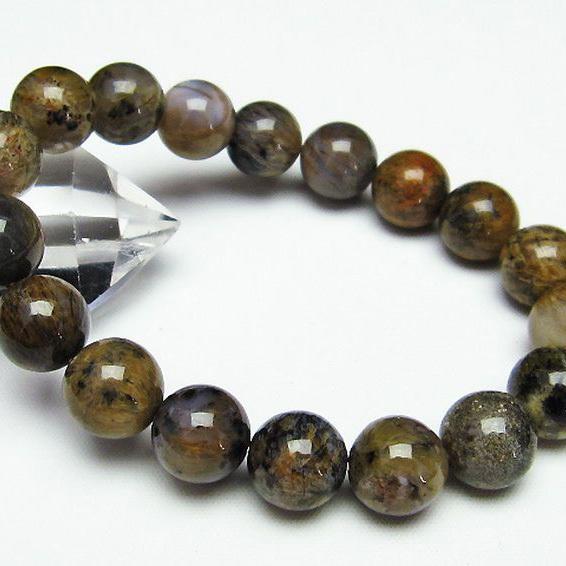ルチルインアゲート ブレスレット 12mm t258-1785 : 誠安天然石専門店 - 通販 - Yahoo!ショッピング