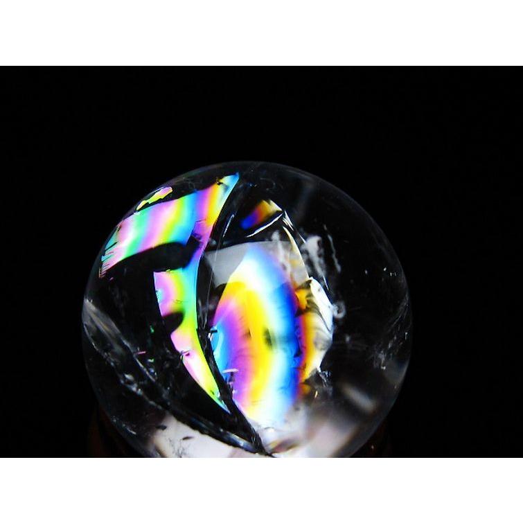 虹入り ヒマラヤ水晶 丸玉 24mm t317-4882 : 誠安天然石専門店 - 通販 - Yahoo!ショッピング