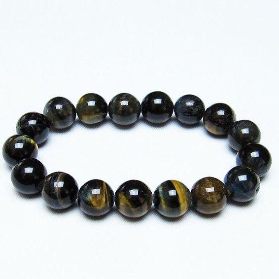 ミックスタイガーアイ ブレスレット 12mm t32-7203 : 誠安天然石専門店 - 通販 - Yahoo!ショッピング