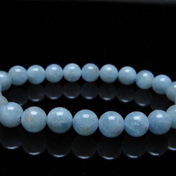 アクアマリン ブレスレット 8mm t35-20430 : t35-20430 : 誠安天然石専門店 - 通販 - Yahoo!ショッピング