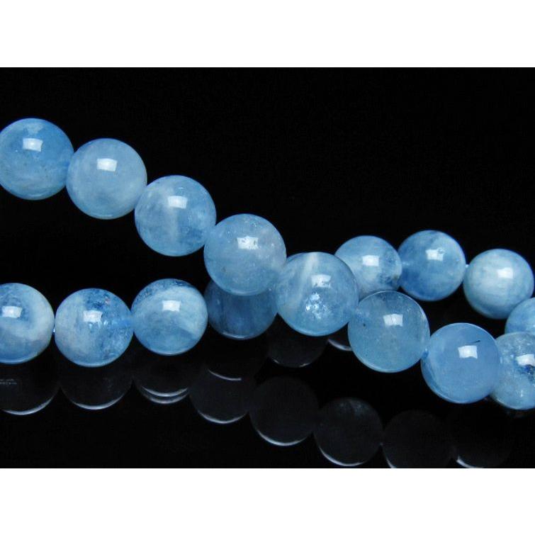 アクアマリン ブレスレット 11mm t35-20672 : 誠安天然石専門店 - 通販 - Yahoo!ショッピング