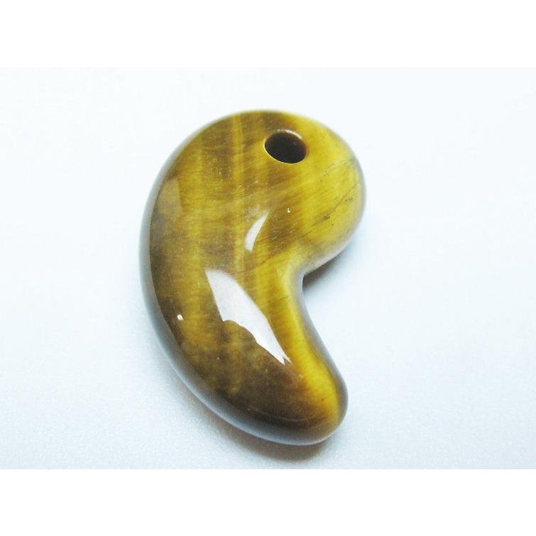 タイガーアイ※黄虎目石 勾玉 t356-1812 : 誠安天然石専門店 - 通販 - Yahoo!ショッピング