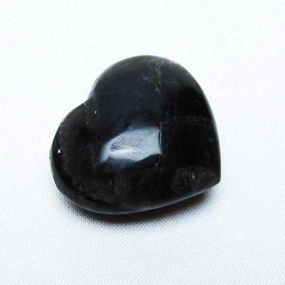 モリオン 純天然 黒水晶 ハート 置物 t375-4976 : 誠安天然石専門店 - 通販 - Yahoo!ショッピング